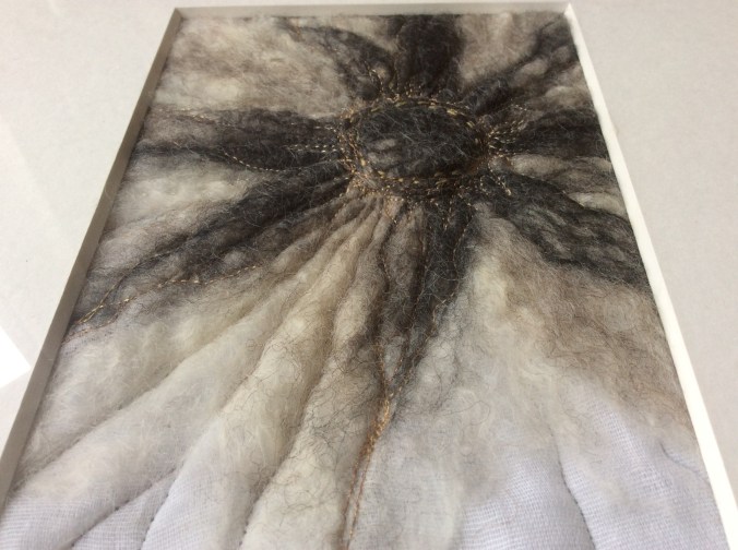 Wet felted seed pod…. | Lincs In Stitches