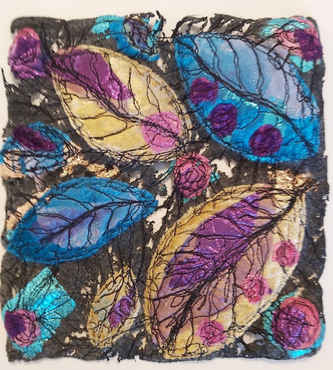 Layer, Stitch & Burn….. | Lincs In Stitches